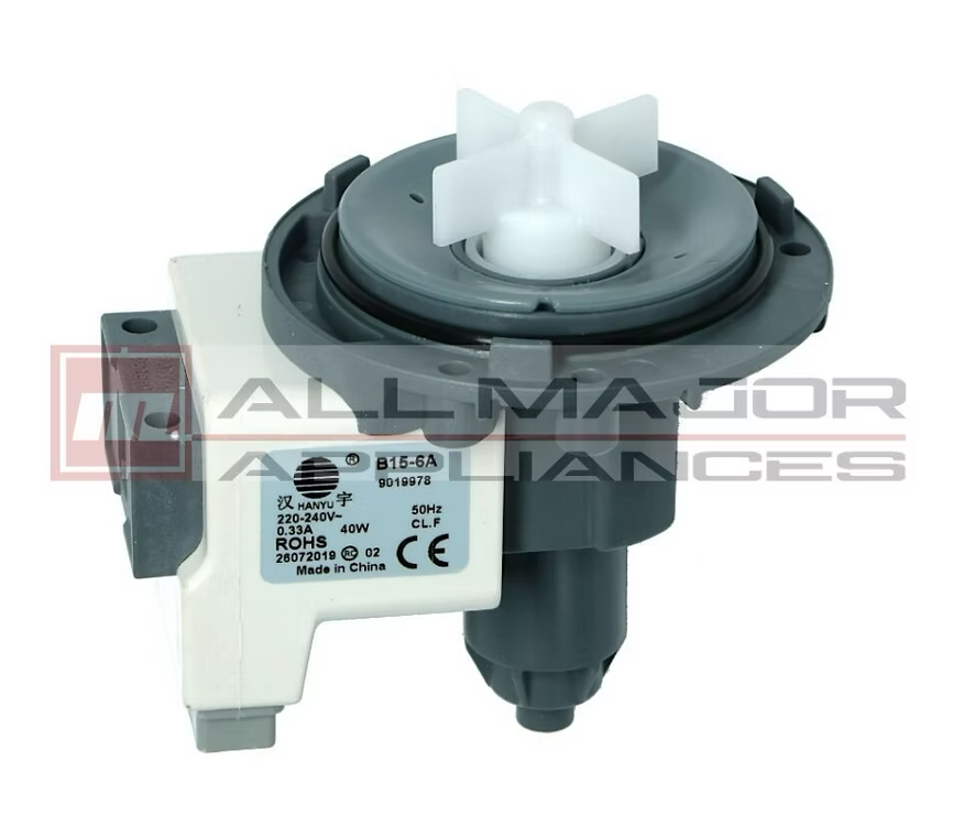 UNI002 UNIVERSAL Washing Machine Drain Pump – All Major Appliances Pty Ltd