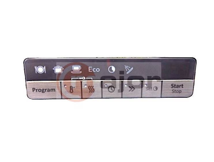 434750 GENUINE ASKO Dishwasher Front Panel Incl. Control Board – All ...